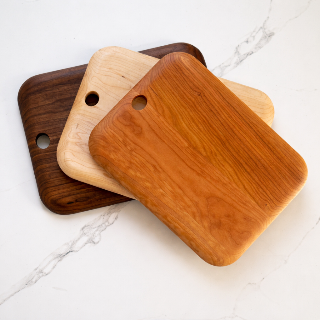 Daily Board Plain Cutting Board, 15 x 11 in – Solid Maple, Walnut or C ...