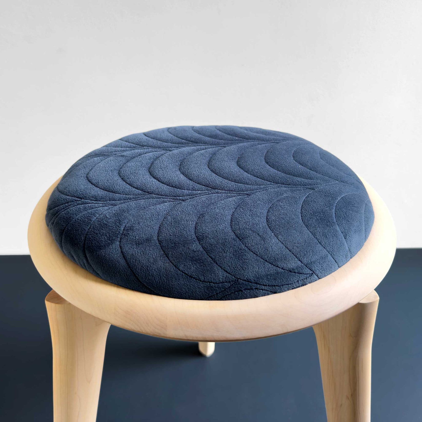 Milk Stool with Cushion – KHEM Studios